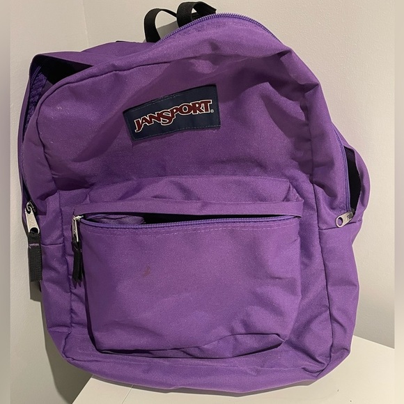Jansport | Bags | Jansport Purple Backpack Aprx 7 X 13 | Poshmark